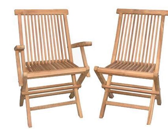 Three Counties Teak.Java Folding Chair